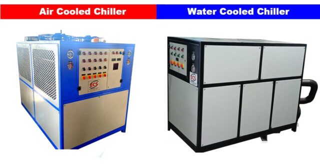 Differences Between Air-Cooled Chiller & Water-Cooled Chiller | Earth ...