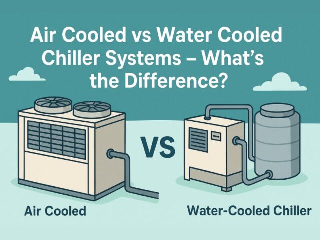 Air Cooled vs Water Cooled Chiller Systems – Key Differences