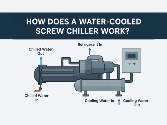 Water Cooled Screw Chiller Explained | Earth Cooling System